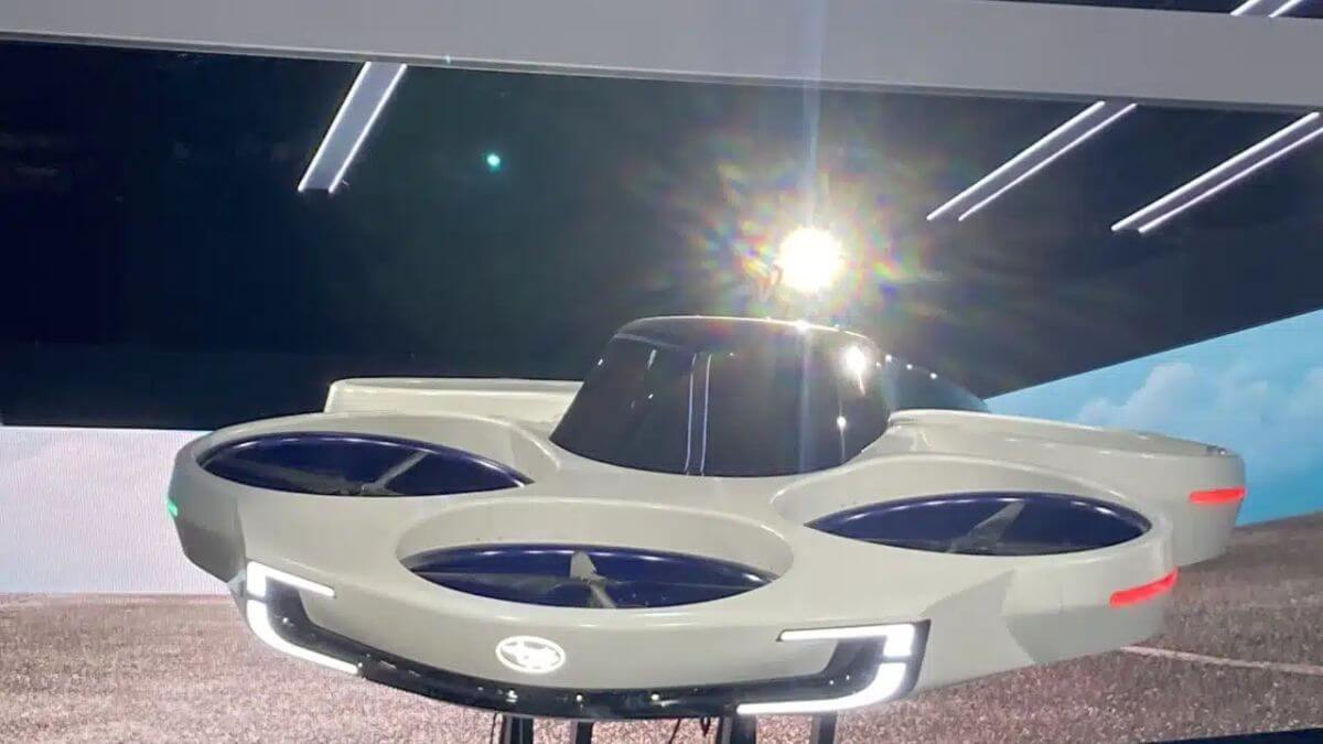 Subaru into the Future with "Air Mobility Concept" Flying Vehicle